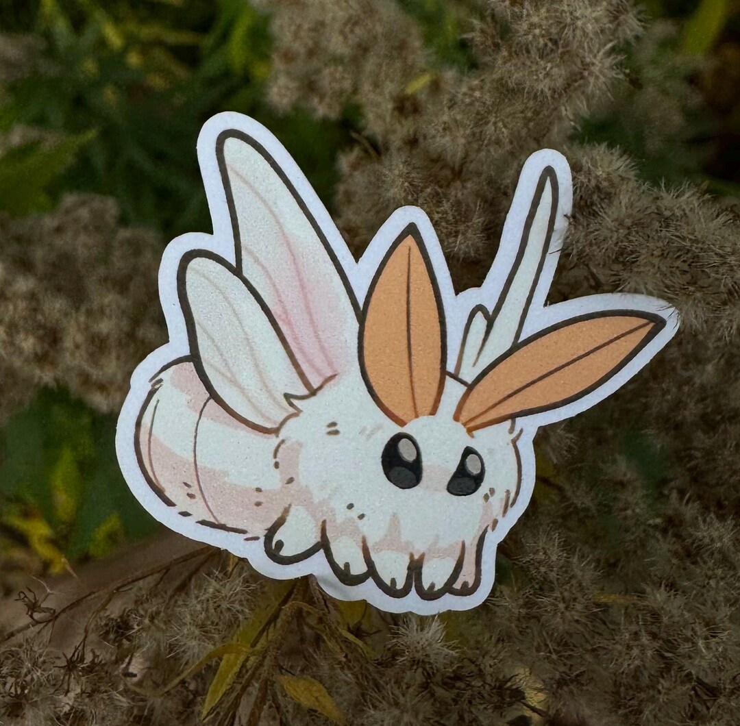 Domestic Silk Moth Stickers! (venezuelan Poodle Moth) - Etsy