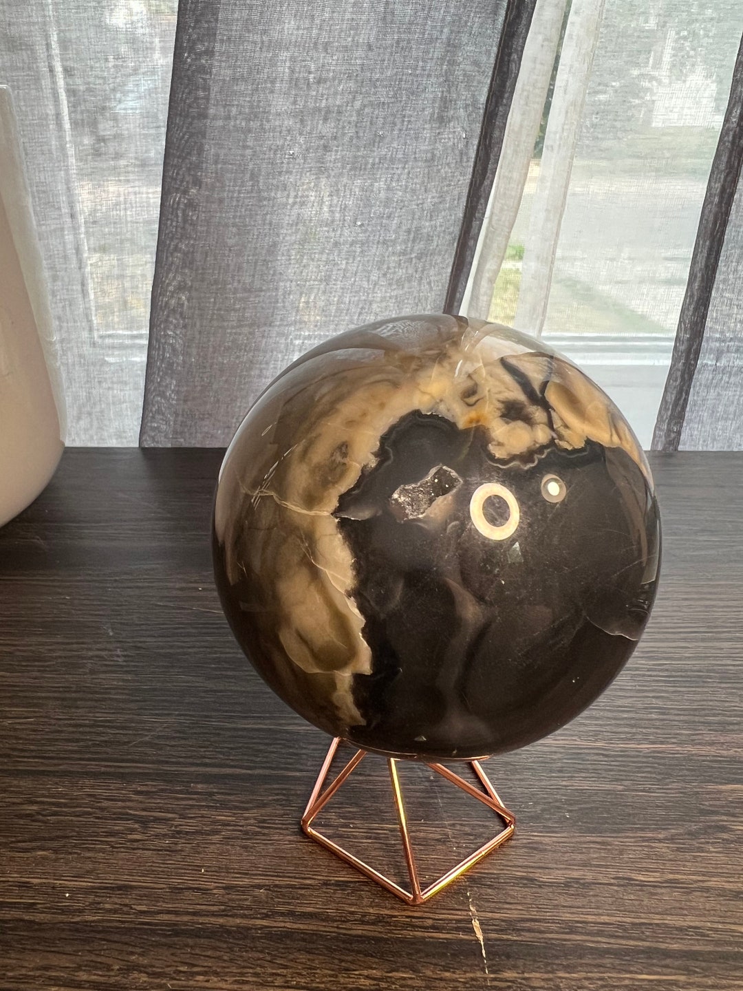 Volcano Agate Sphere - Etsy