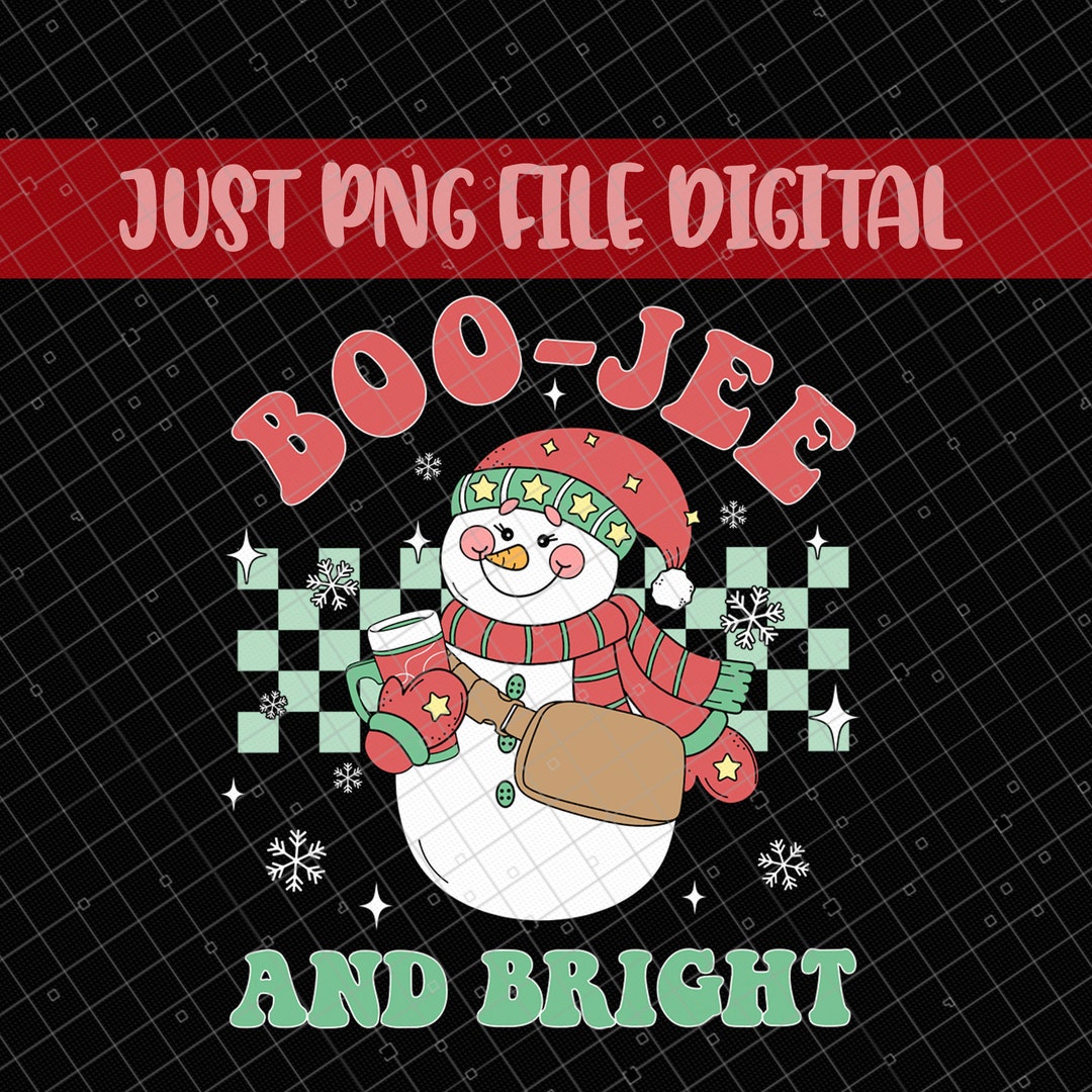 Boojee and Bright Png Boojee Snowman Png Boojee Christmas - Etsy
