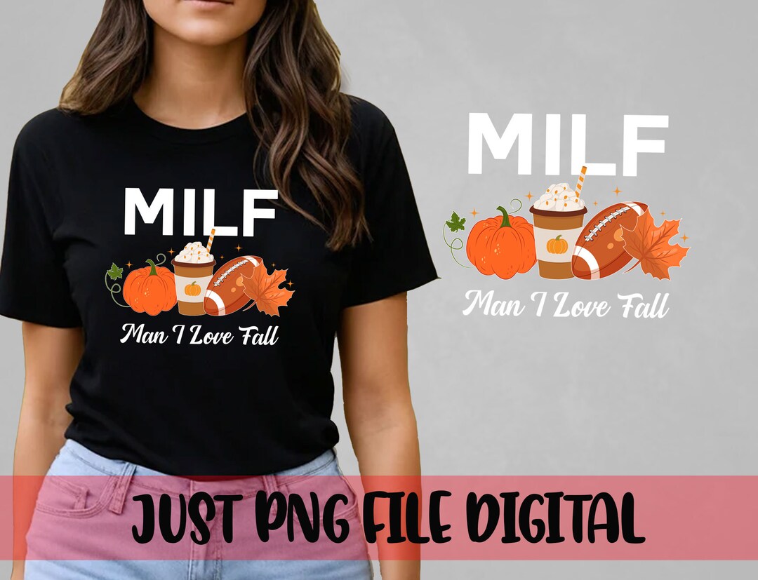 Man I Love Fall Png Pumpkin Football Png Pumpkin Spice Png - Etsy