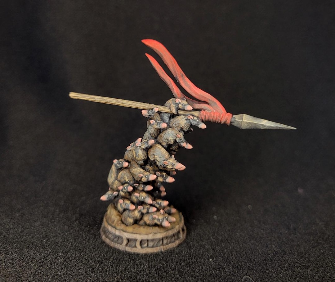 Skittering Rat Swarm | Professional Painted Miniature | Witchsong ...