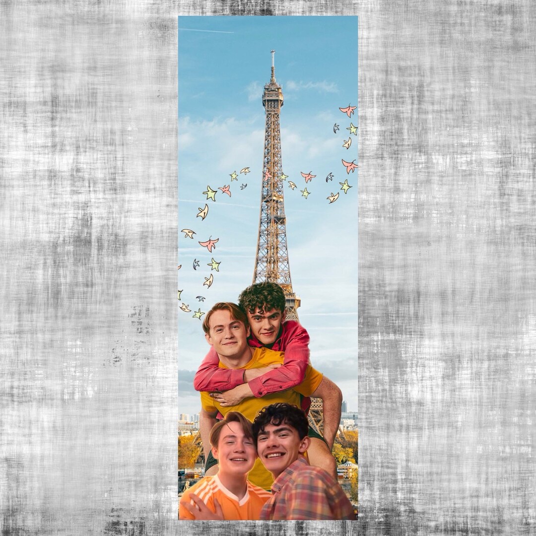 Heartstopper Inspired Bookmark, Kit Connor, Nick Nelson, Joe Locke ...