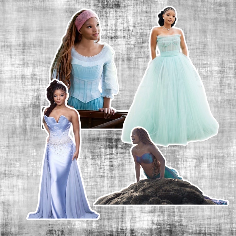 Halle Bailey Actress Little Mermaid Singer Stickers - Etsy