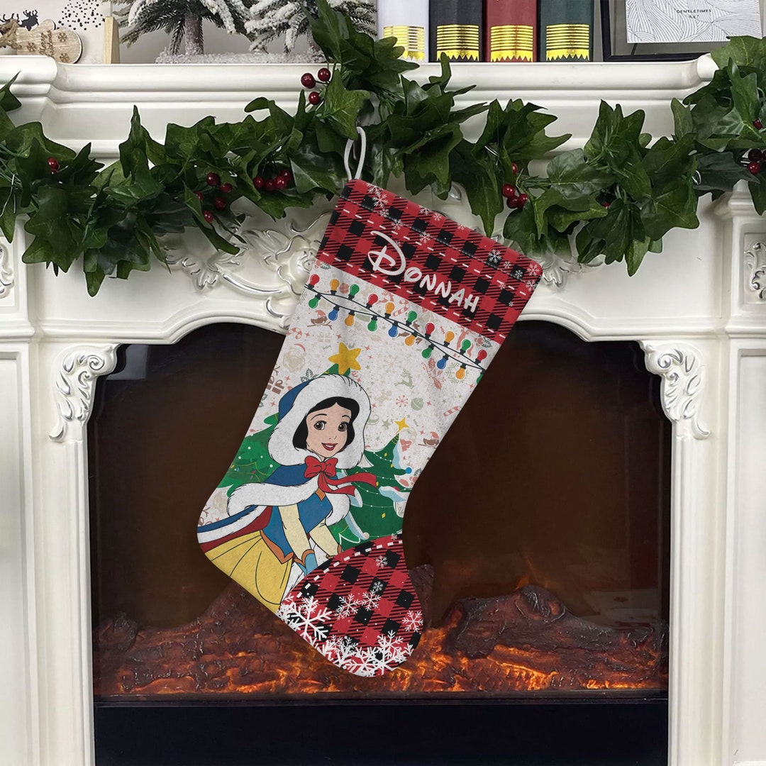 Personalized Disney Princess Christmas Stockings Disney - Etsy