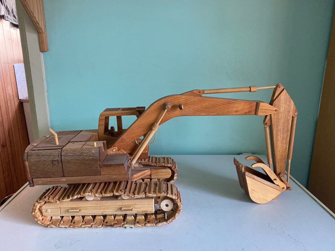 Scale Model Excavator - Etsy