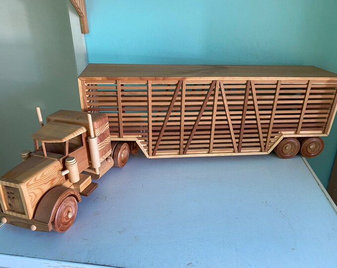 Model Cattle Truck - Etsy