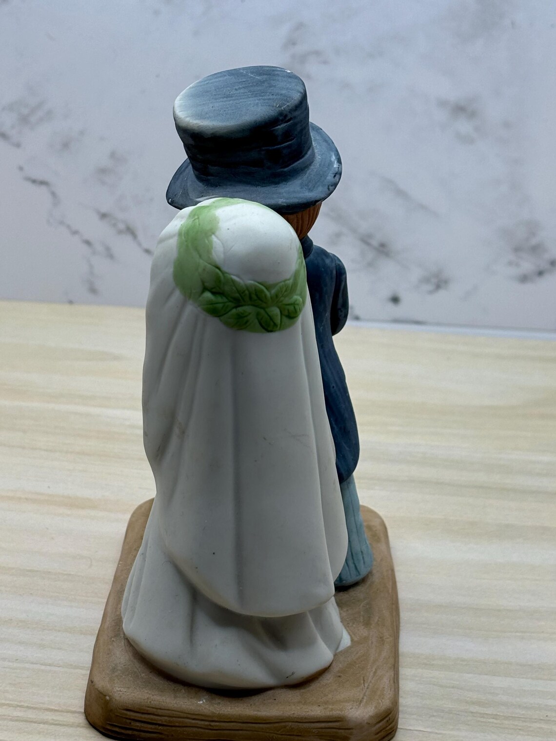 Vintage Lefton Porcelain Bride & Groom Wedding Figurine - Just Married ...