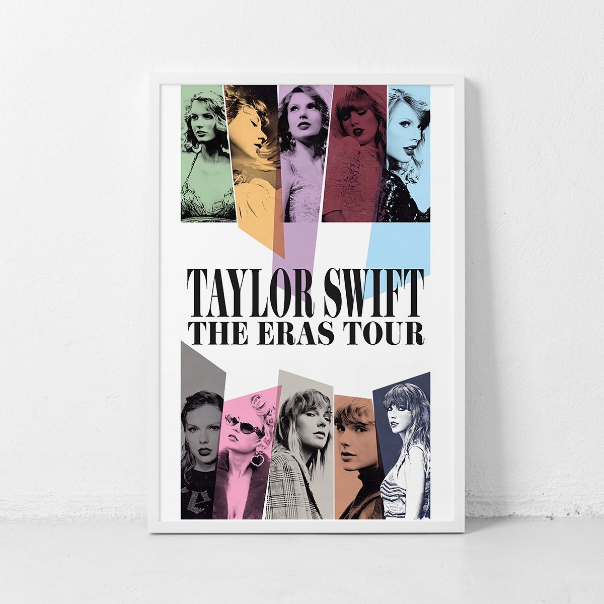 Taylor ERAS TOUR Poster, Bedroom Decor Music Poster sold by Prosperous ...