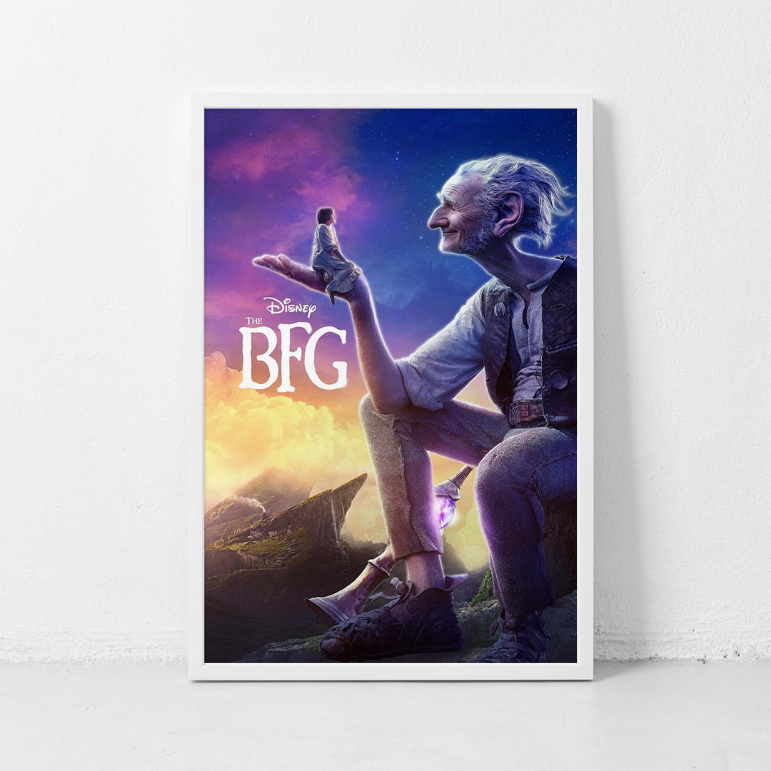 The BFG Anime Movie Poster Classic Retro Rock Vintage Wall Art - Etsy ...