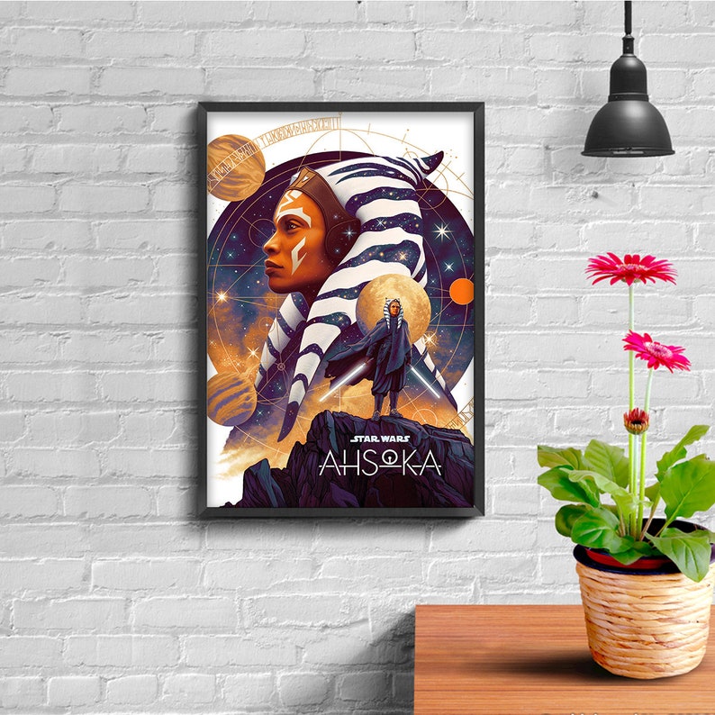 Ahsoka Movie Poster Animated Film Poster Print Home Wall Art - Etsy