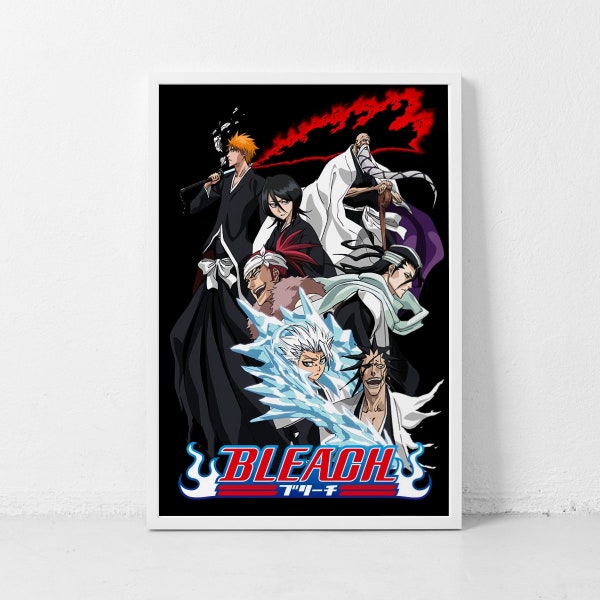Bleach Anime Poster - Etsy UK