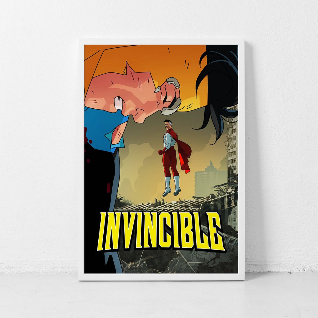 Invincible Series Retro Vintage Movie Poster Classic Retro - Etsy