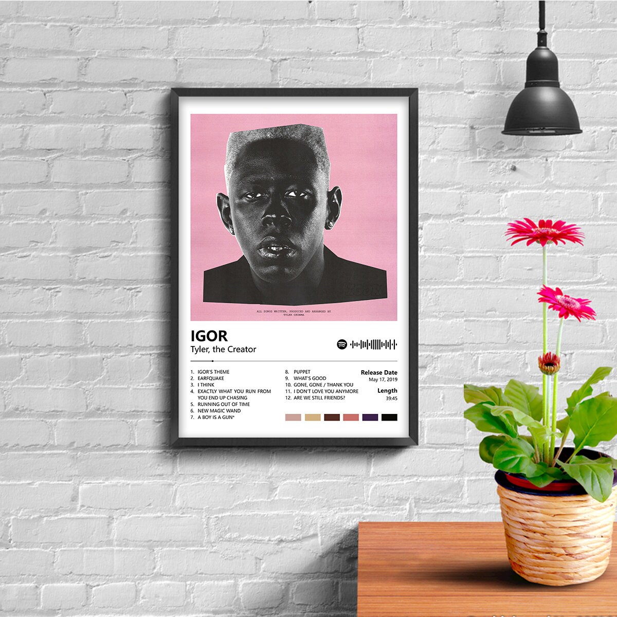 IGOR Tyler the Creator Album Poster Music Poster Custom - Etsy UK