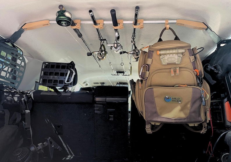 Toyota 4runner (5th Gen) Fishing Rod Rack | 3D Printed Interior ...