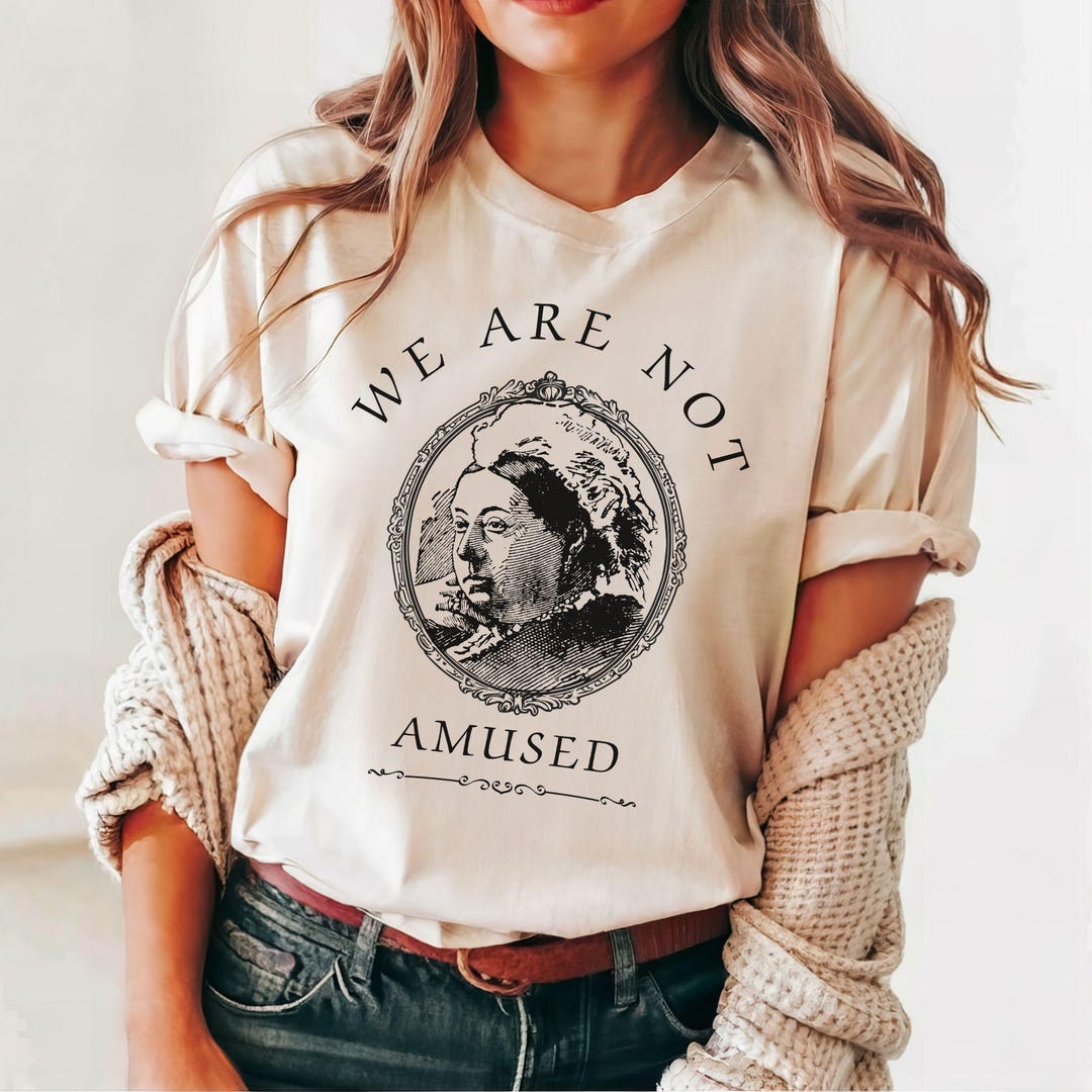Queen Victoria Shirt|coquette Shirt|victorian|gift for Anglophiles ...