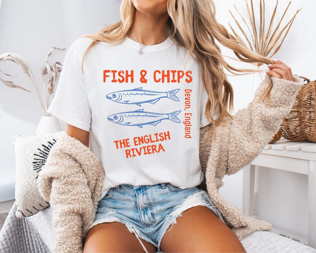 Fisherman Aesthetic|comfort Colors|tomato Girl Summer|fish and Chips ...