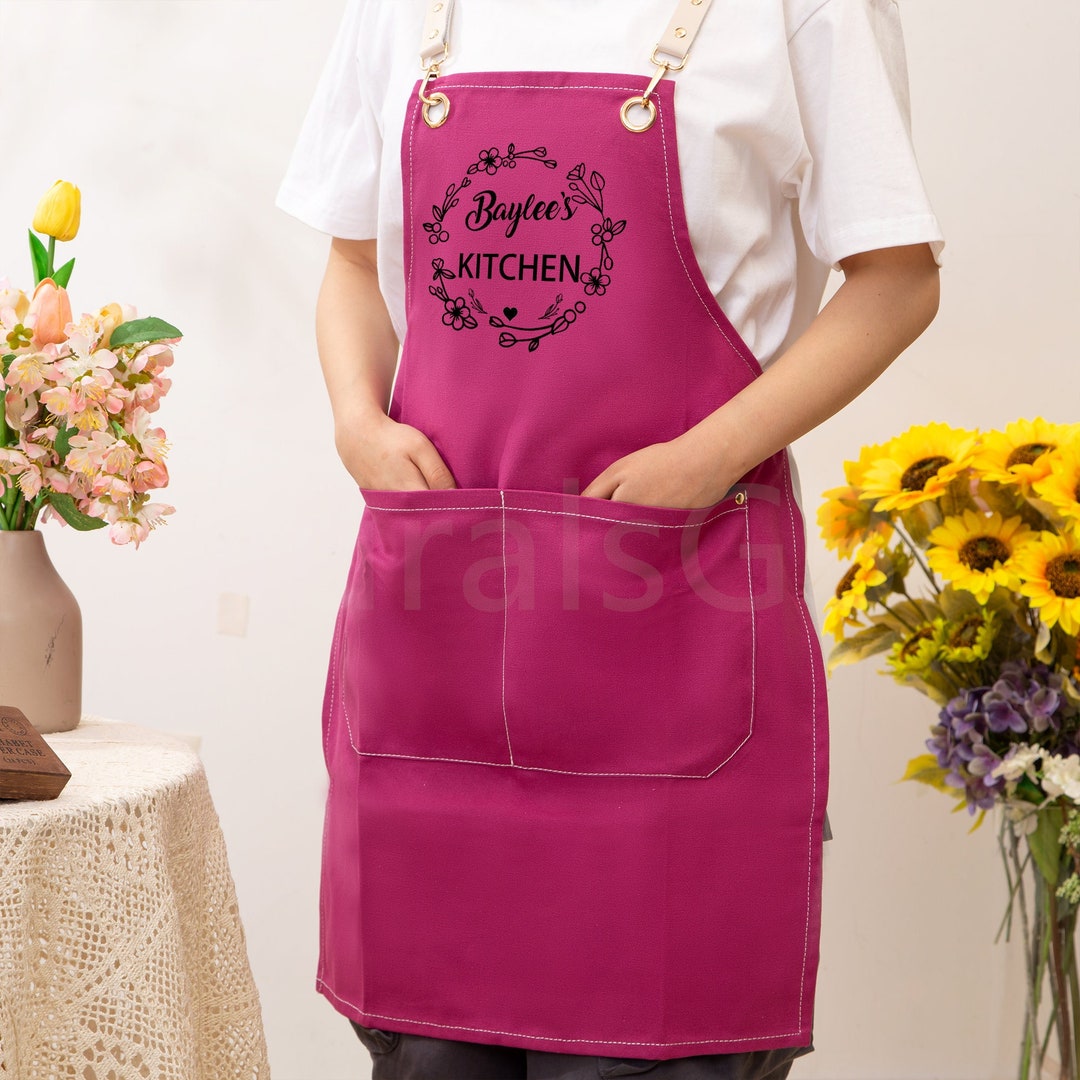 Custom Cooking Apron With Pocket,aprons for Women,gardening Apron ...