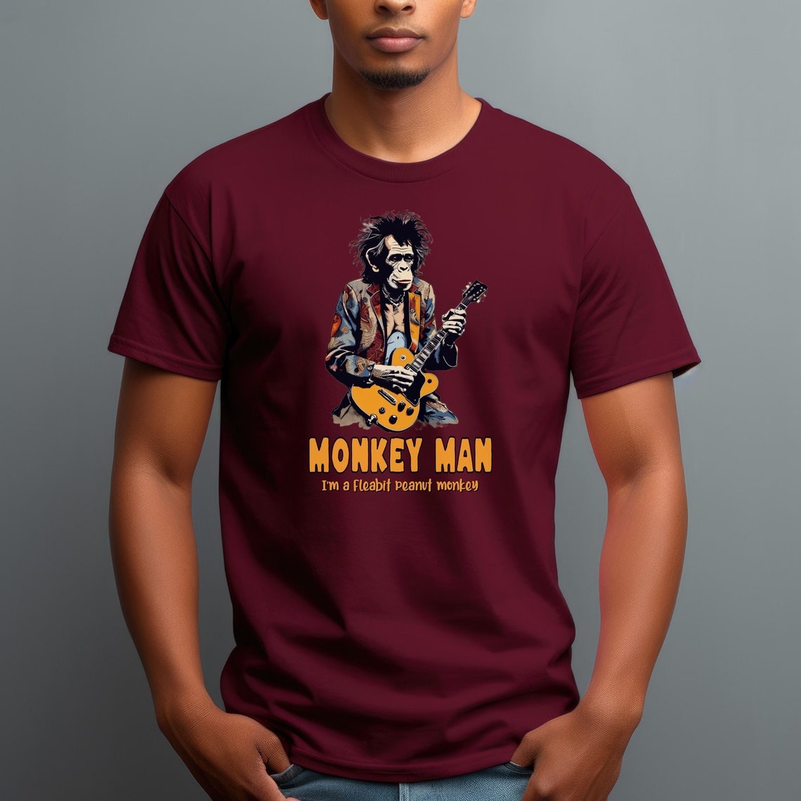 Monkey Man Classic Rock Tshirt Salutes the Legacy of the Rolling Stones ...