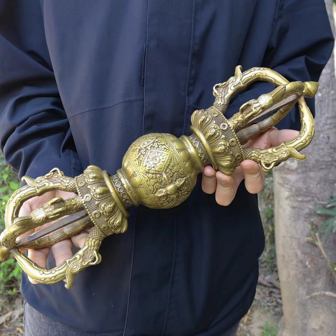 Vajra Exorcism Faqi Prayer, Tibet Amulet Esoteric Dorje Keychain Magic Nepal Buddha Tantra ...