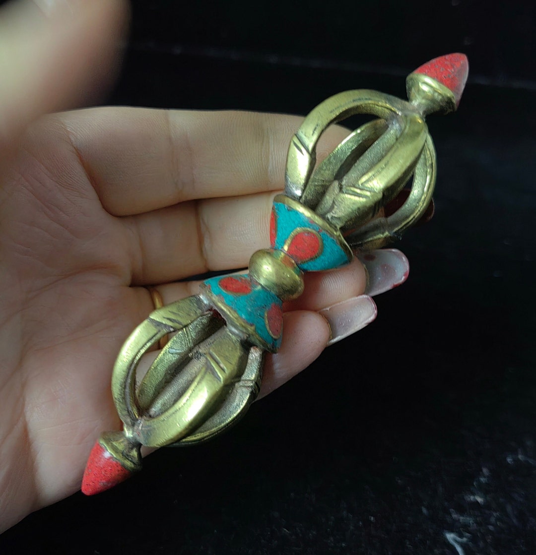 Vajra Exorcism Faqi Prayer, Tibet Amulet Esoteric Dorje Keychain Magic ...