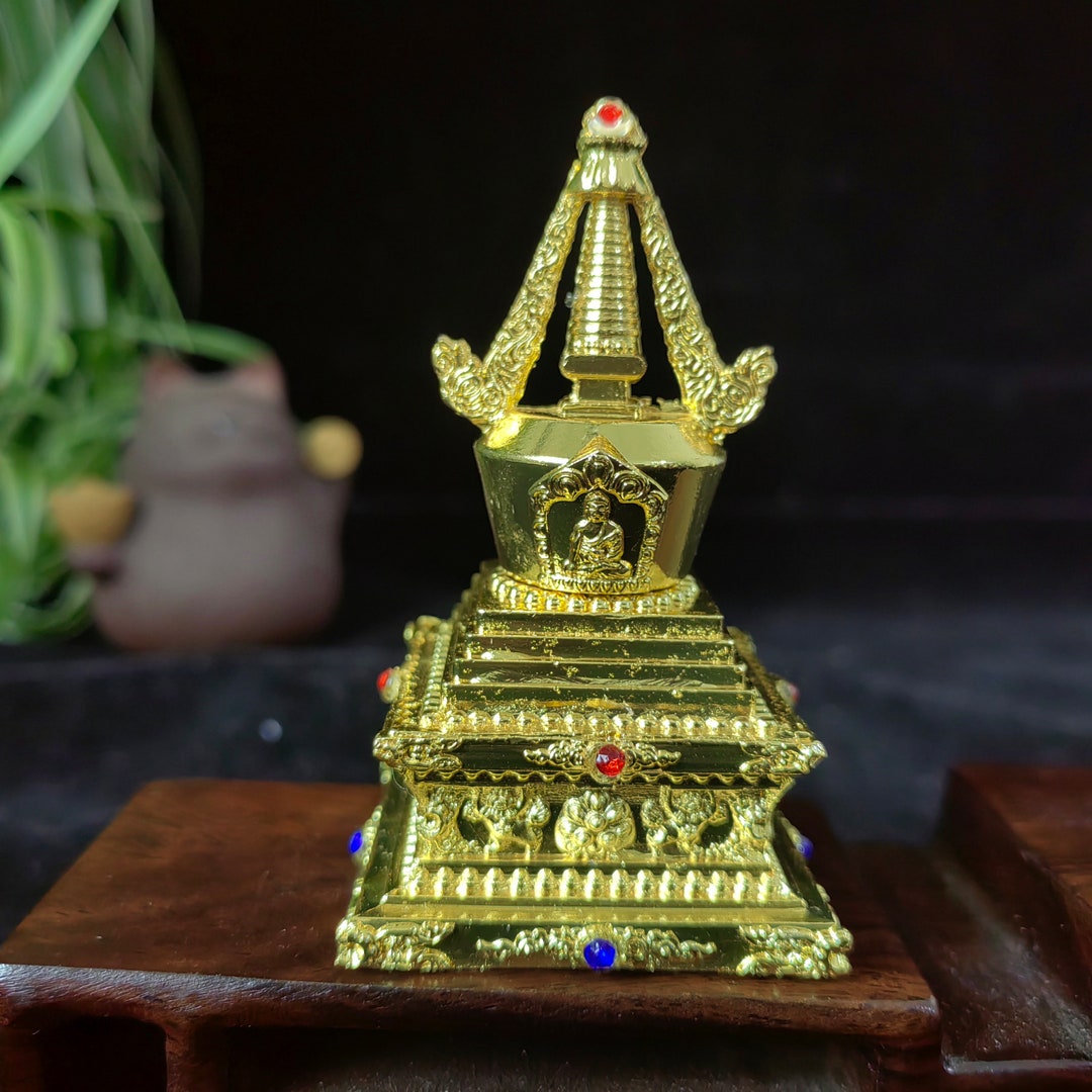 Tibetan Buddhist Chorten Genuine Nepalese Craft Religious Artifacts ...