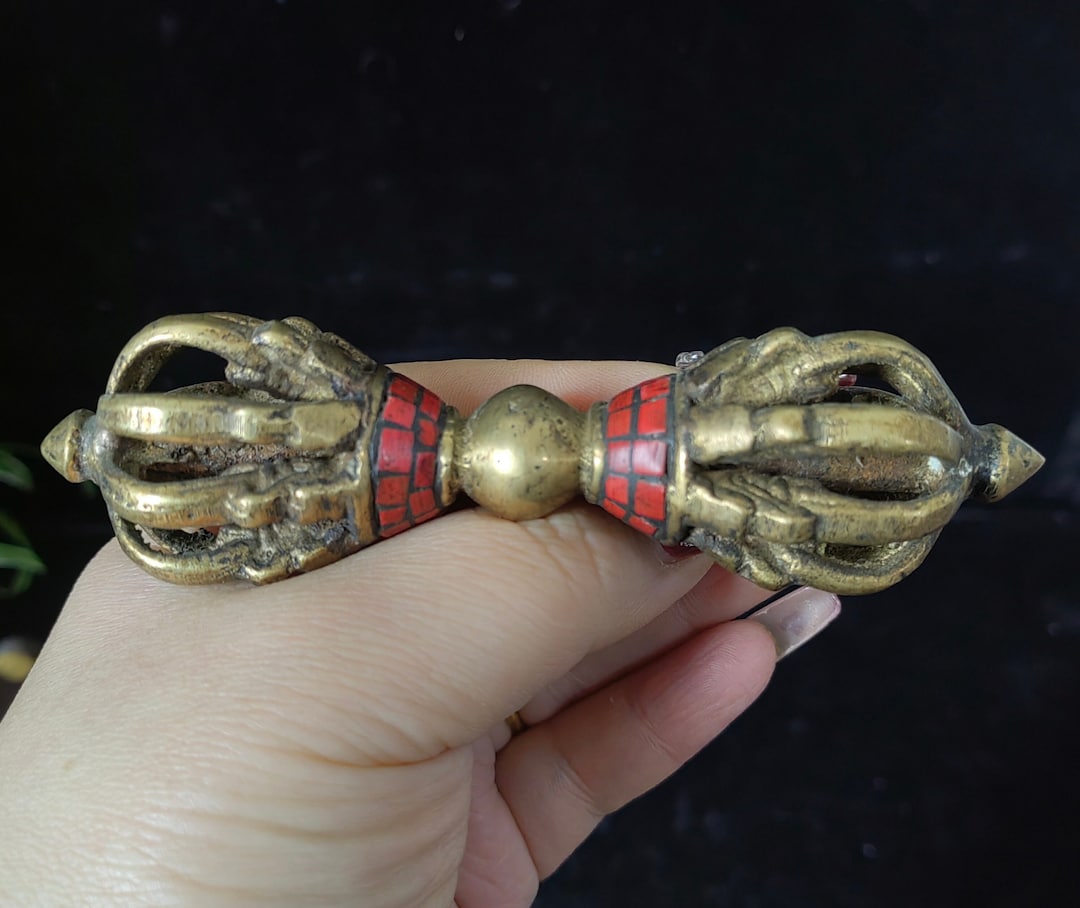 Vajra Exorcism Faqi Prayer, Tibet Amulet Esoteric Dorje Keychain Magic ...