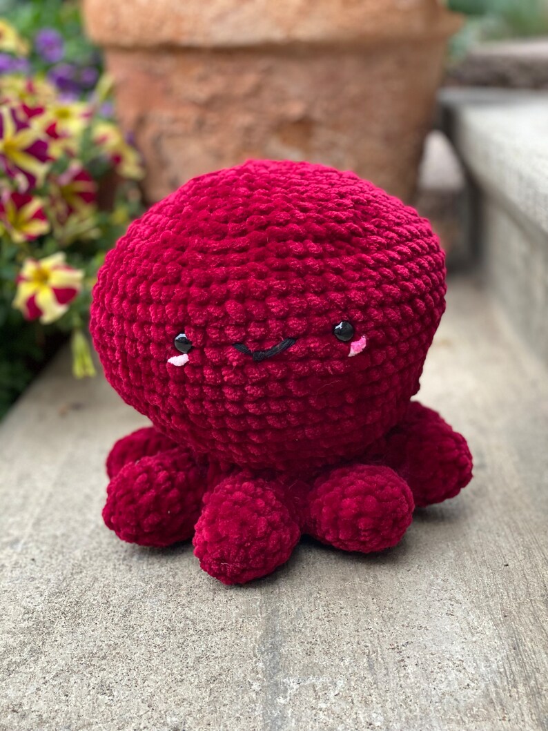 Oceanic Stitches: Handcrafted Crochet Octopus Stuffed Animals Plushies ...