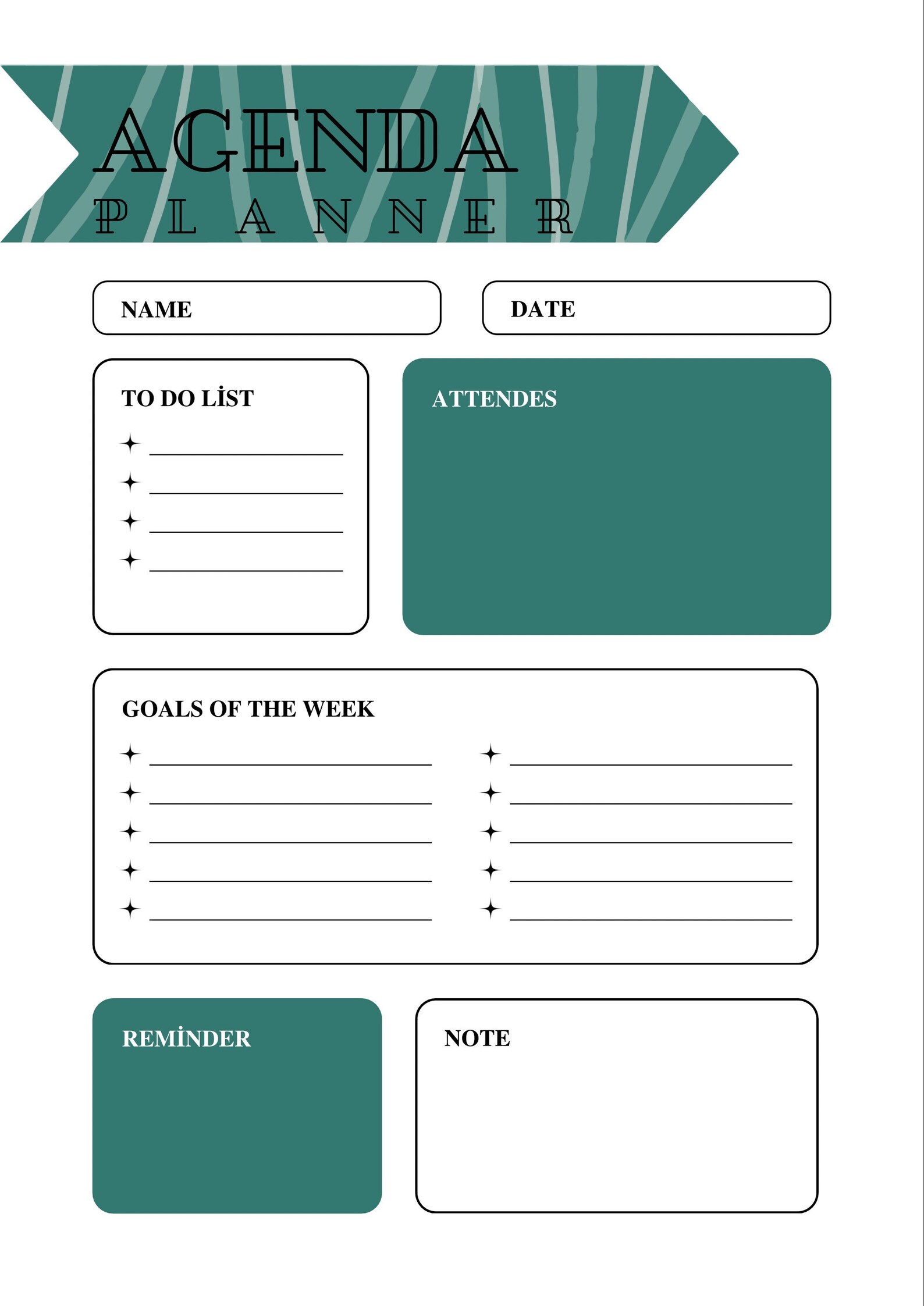 Digital Planner/ Pdf Planner/ Jpg / Editable / Printable / Downloadable ...