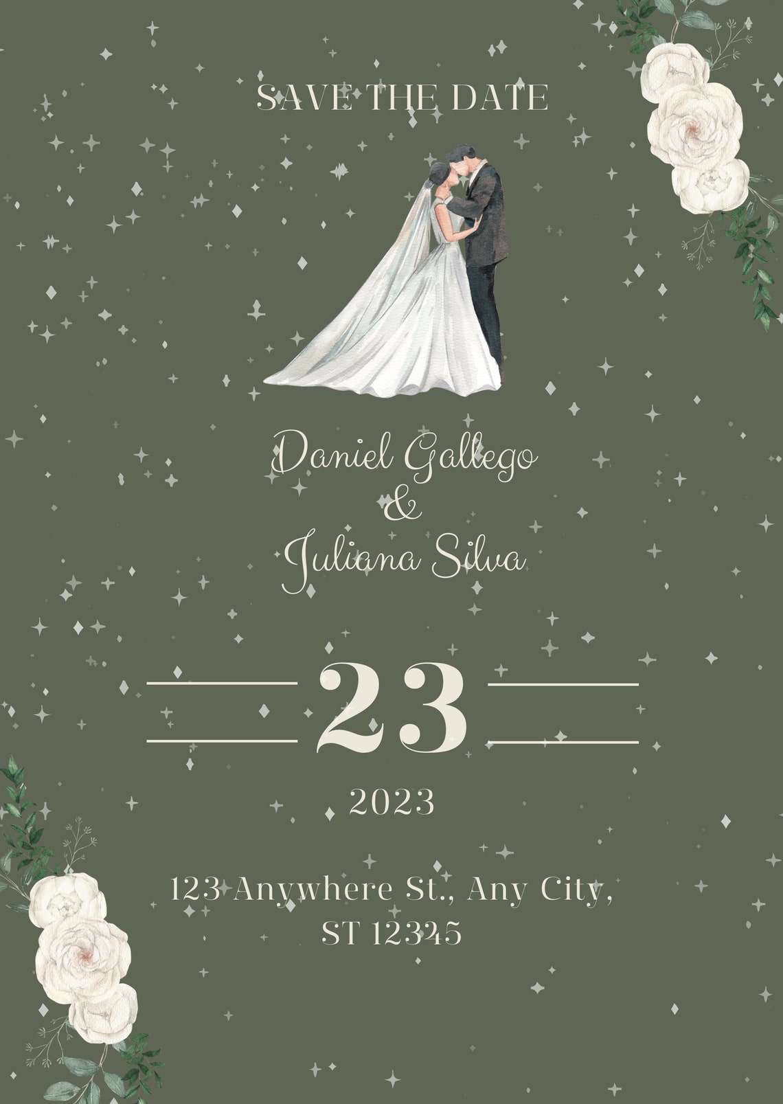 Digital Wedding Card /editable Wedding Card /downloadable Card /pdf ...