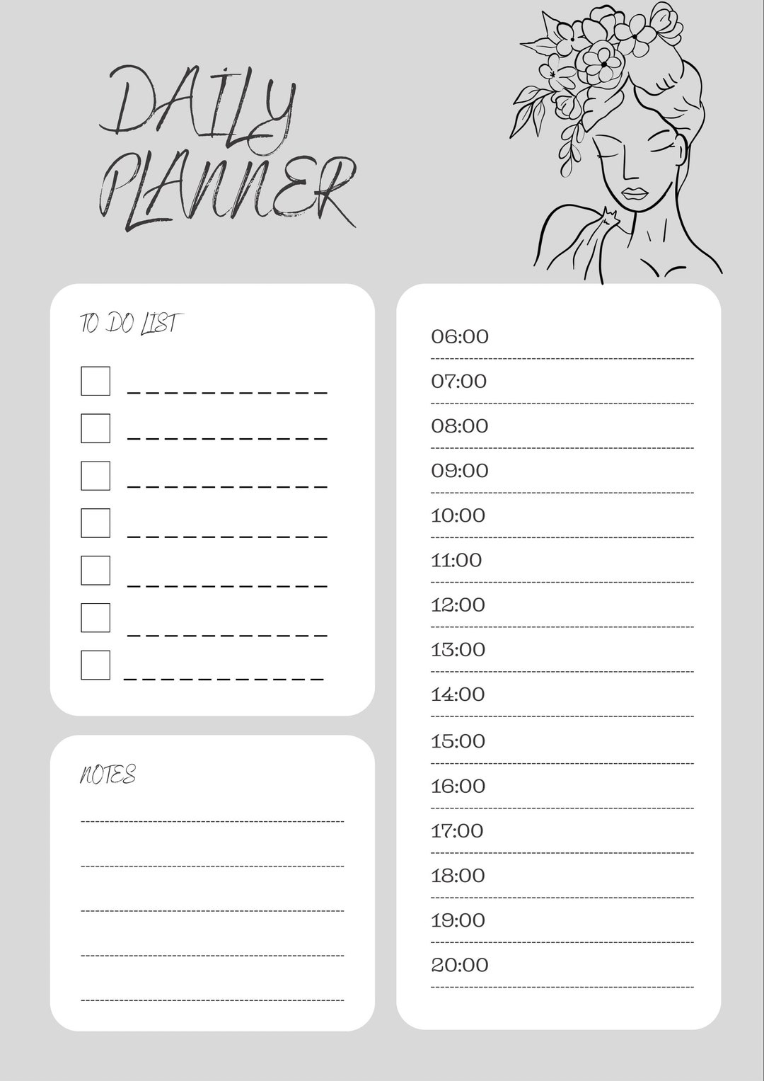 Digital Daily Planner /planner /pdf / Editable /printable /downloadable ...