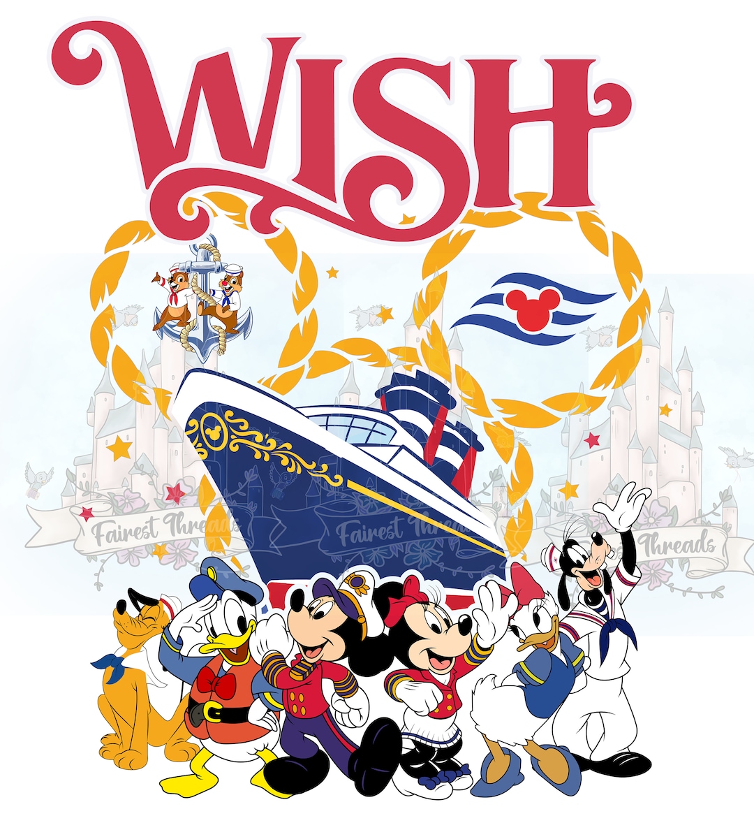 DCL Wish PNG, SVG - Etsy