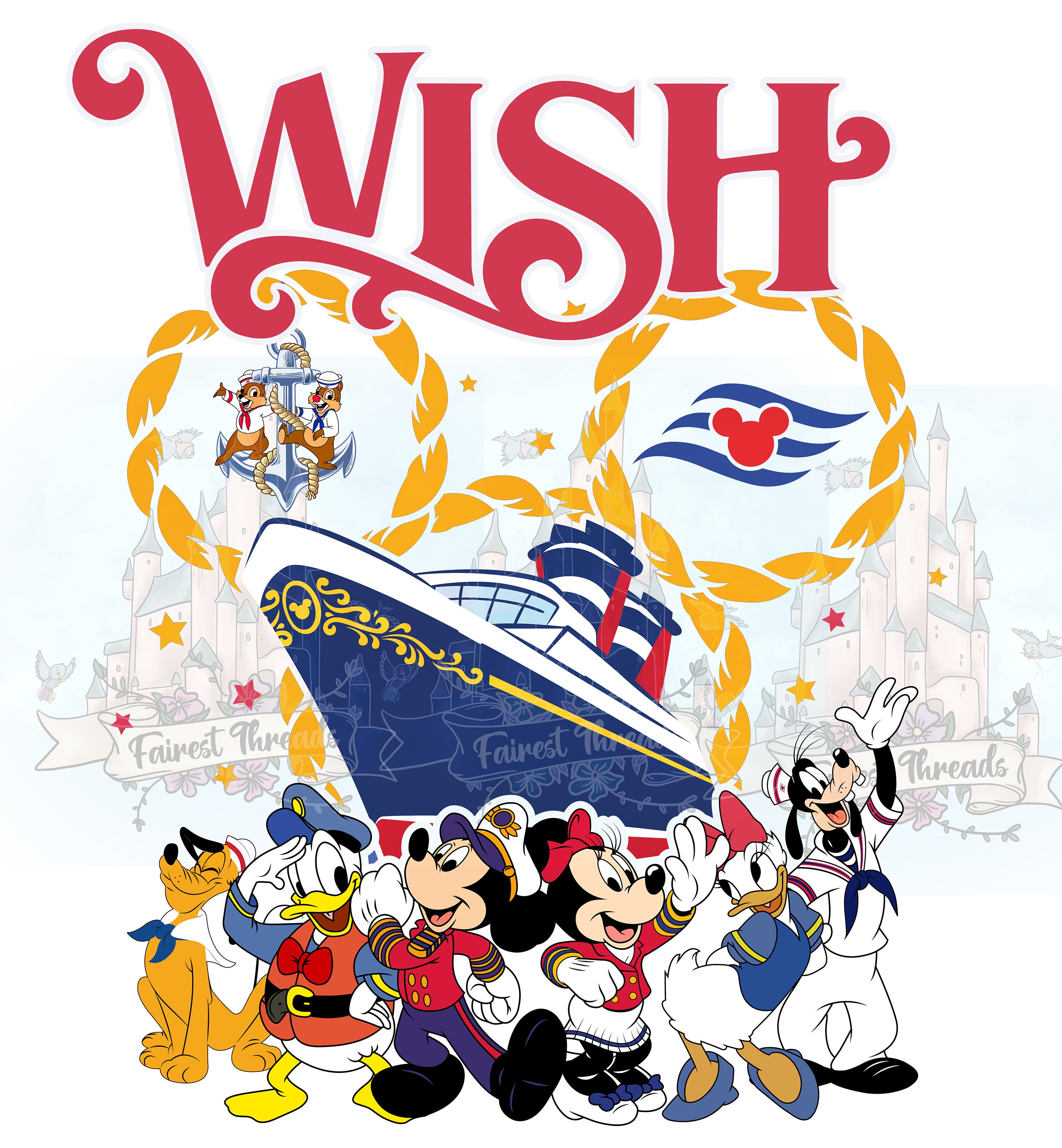 DCL Wish PNG, SVG - Etsy