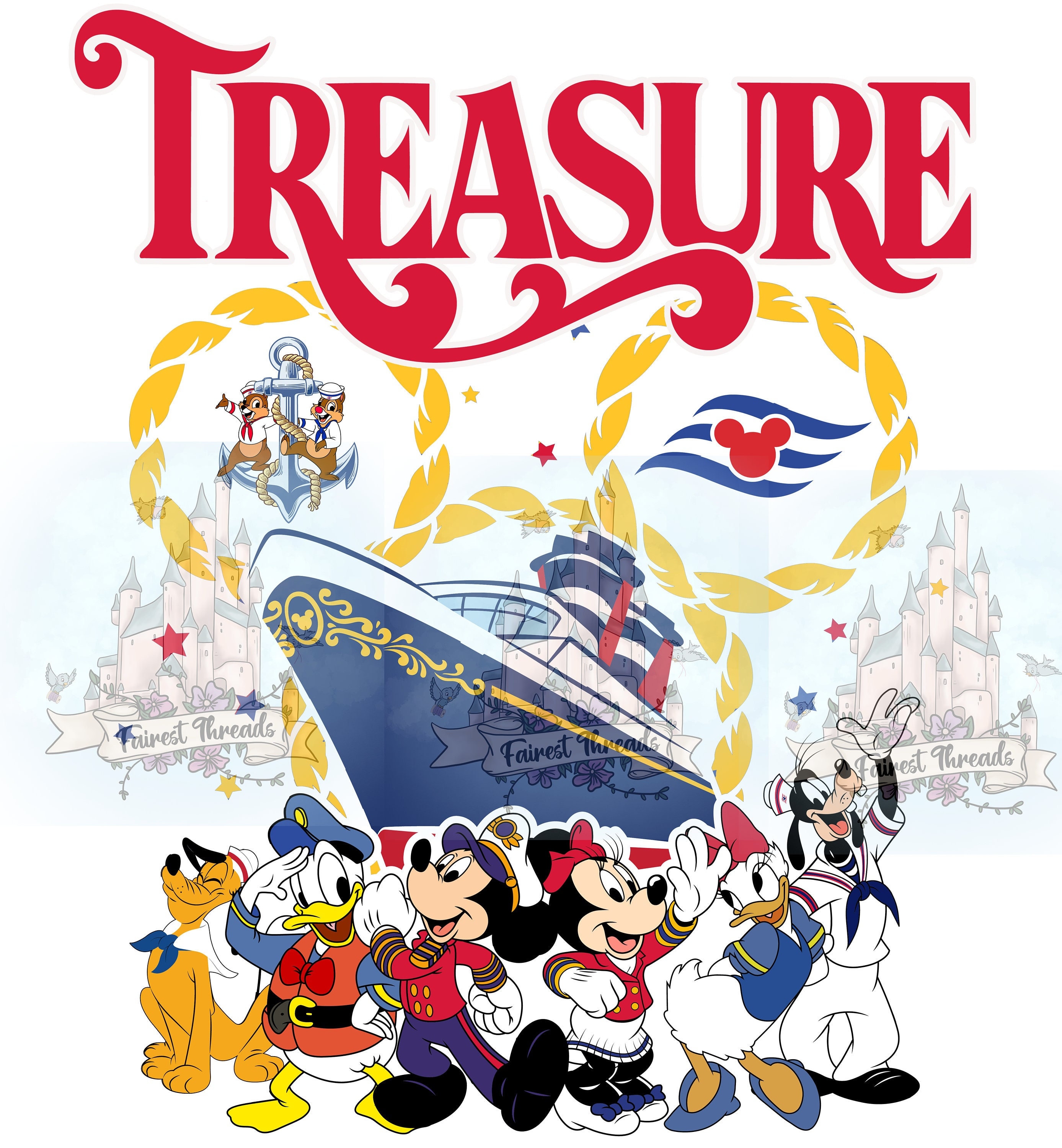 DCL Treasure PNG, SVG - Etsy