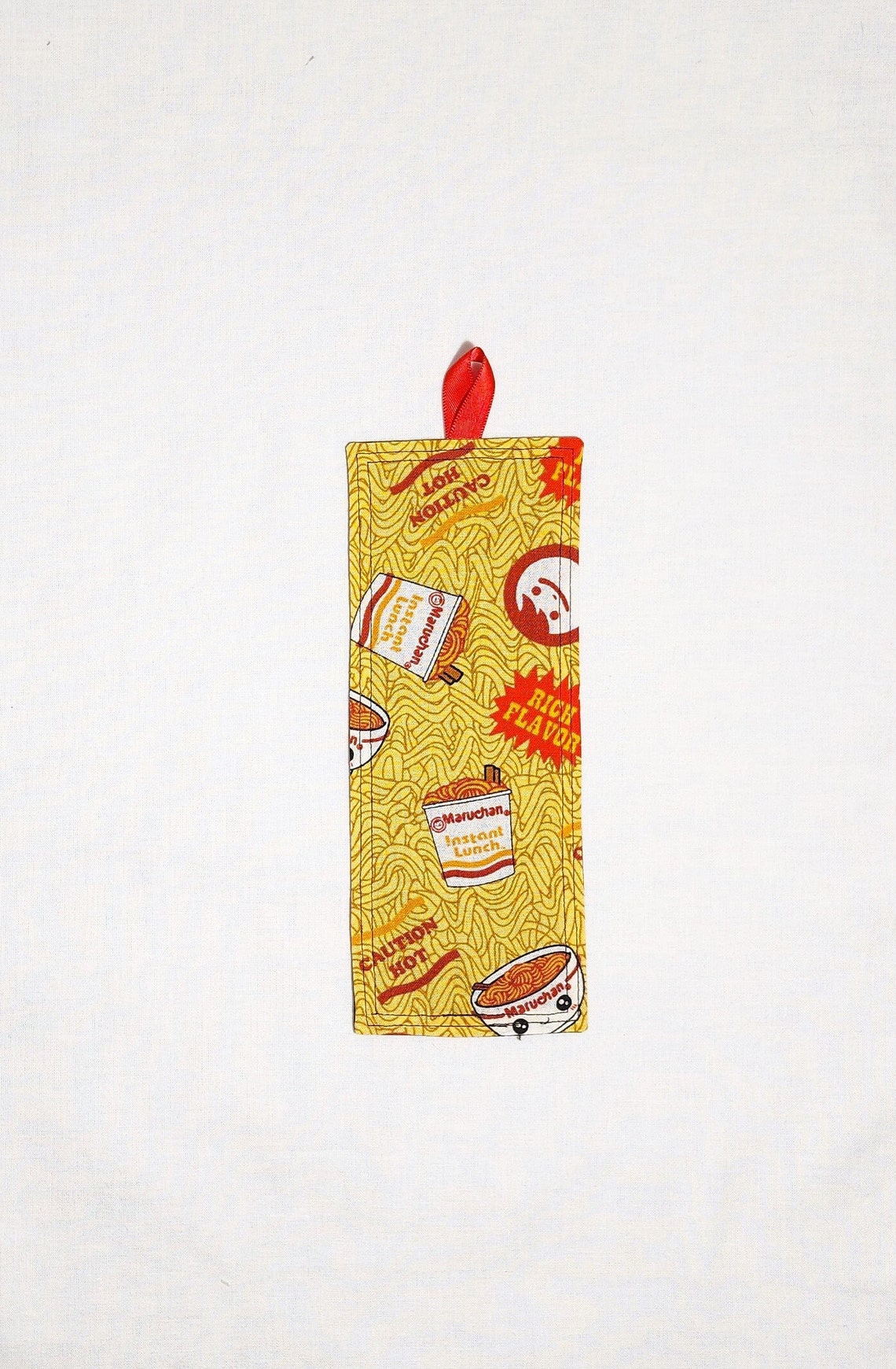Maruchan Ramen Fabric Bookmark, Book Gift, Reading Gift, Handmade Gift ...