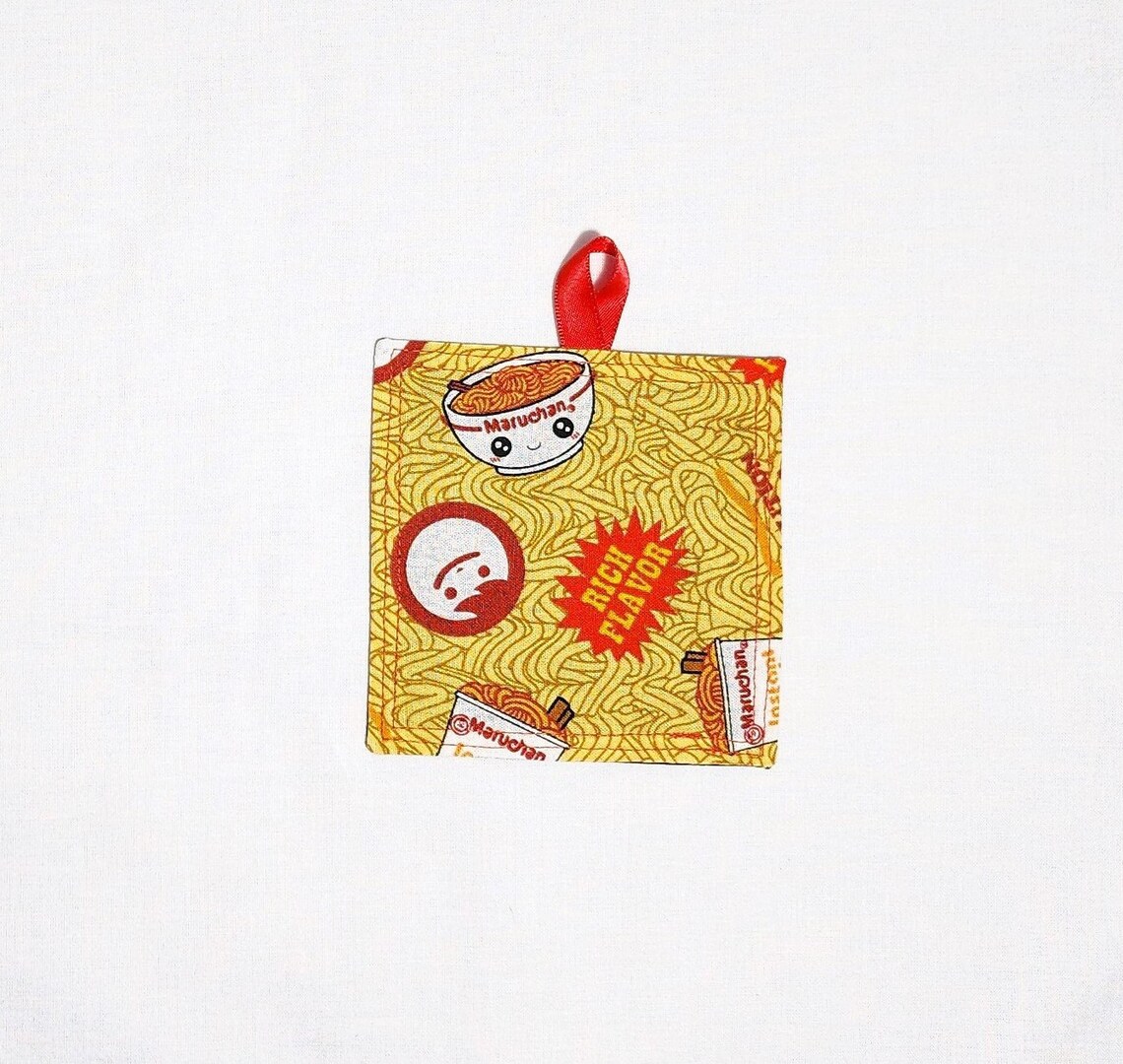 Maruchan Ramen Fabric Bookmark, Book Gift, Reading Gift, Handmade Gift ...