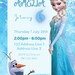 Elsa Birthday Invitation Card, Frozen Invitation Elsa Frozen Party ...