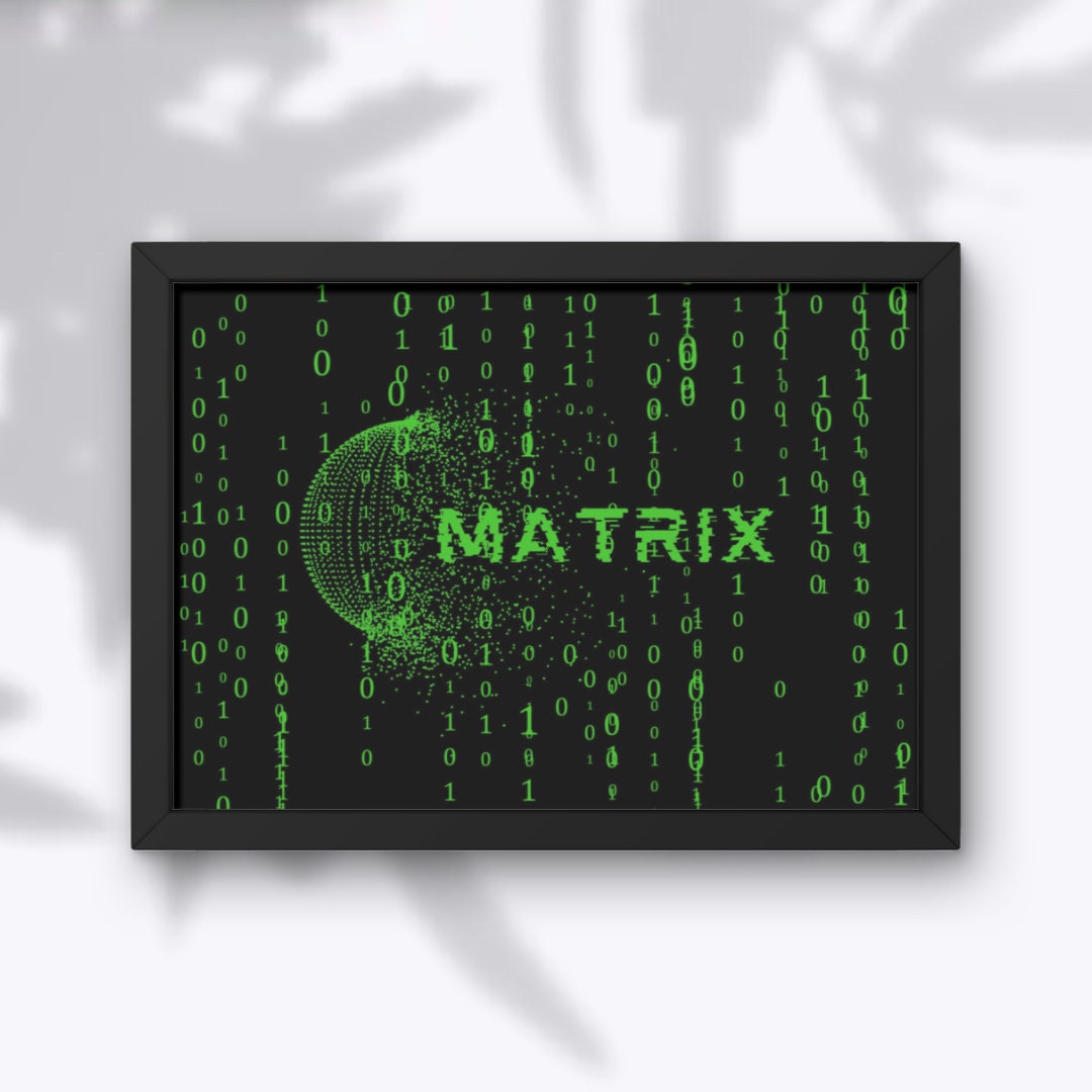Printable Landscape Matrix Quote Matrix Wall Art Matrix - Etsy