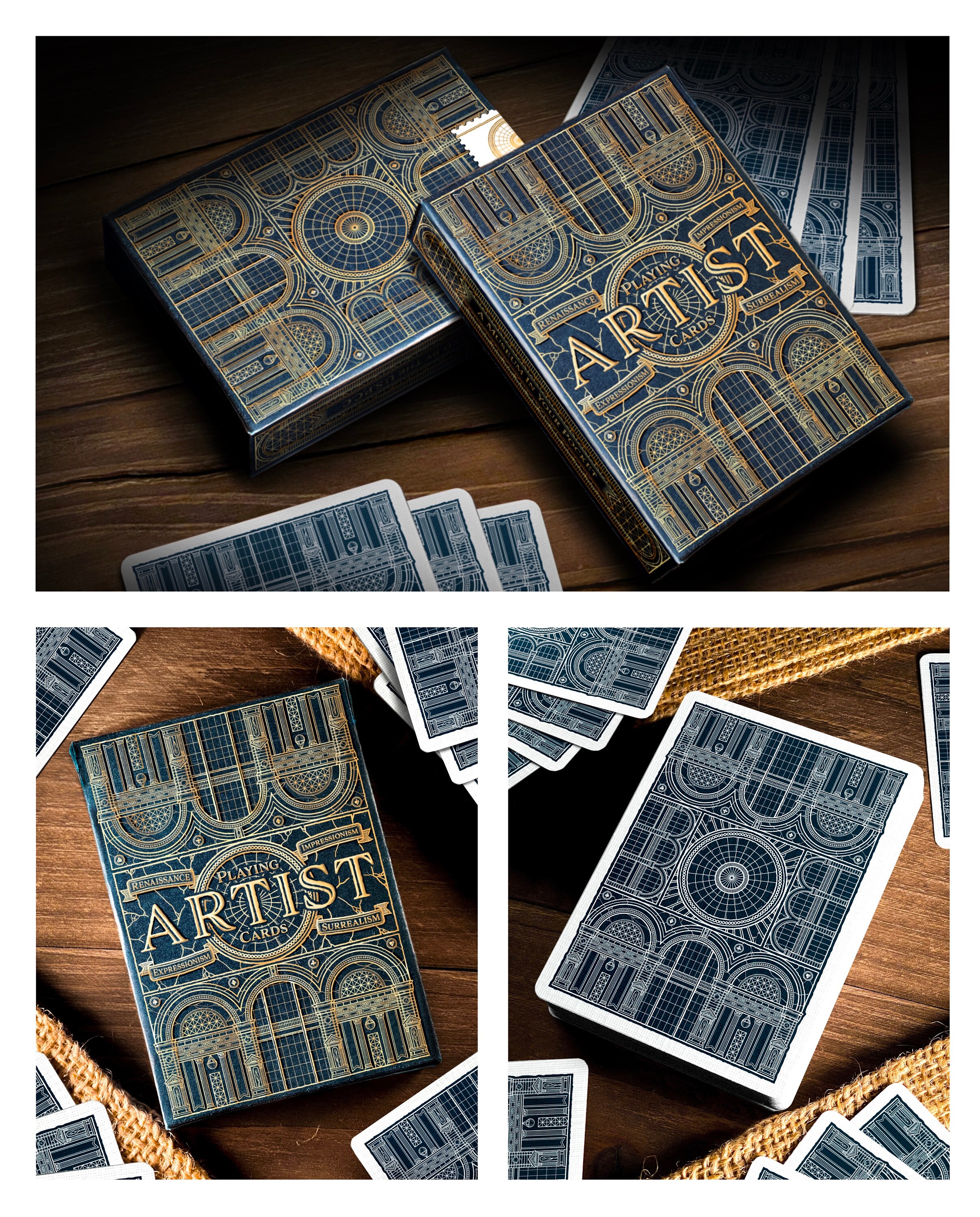 Artist Playing Cards - Etsy