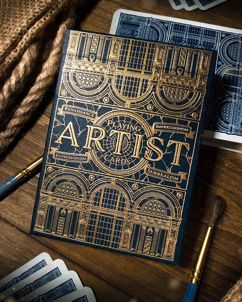 Artist Playing Cards - Etsy