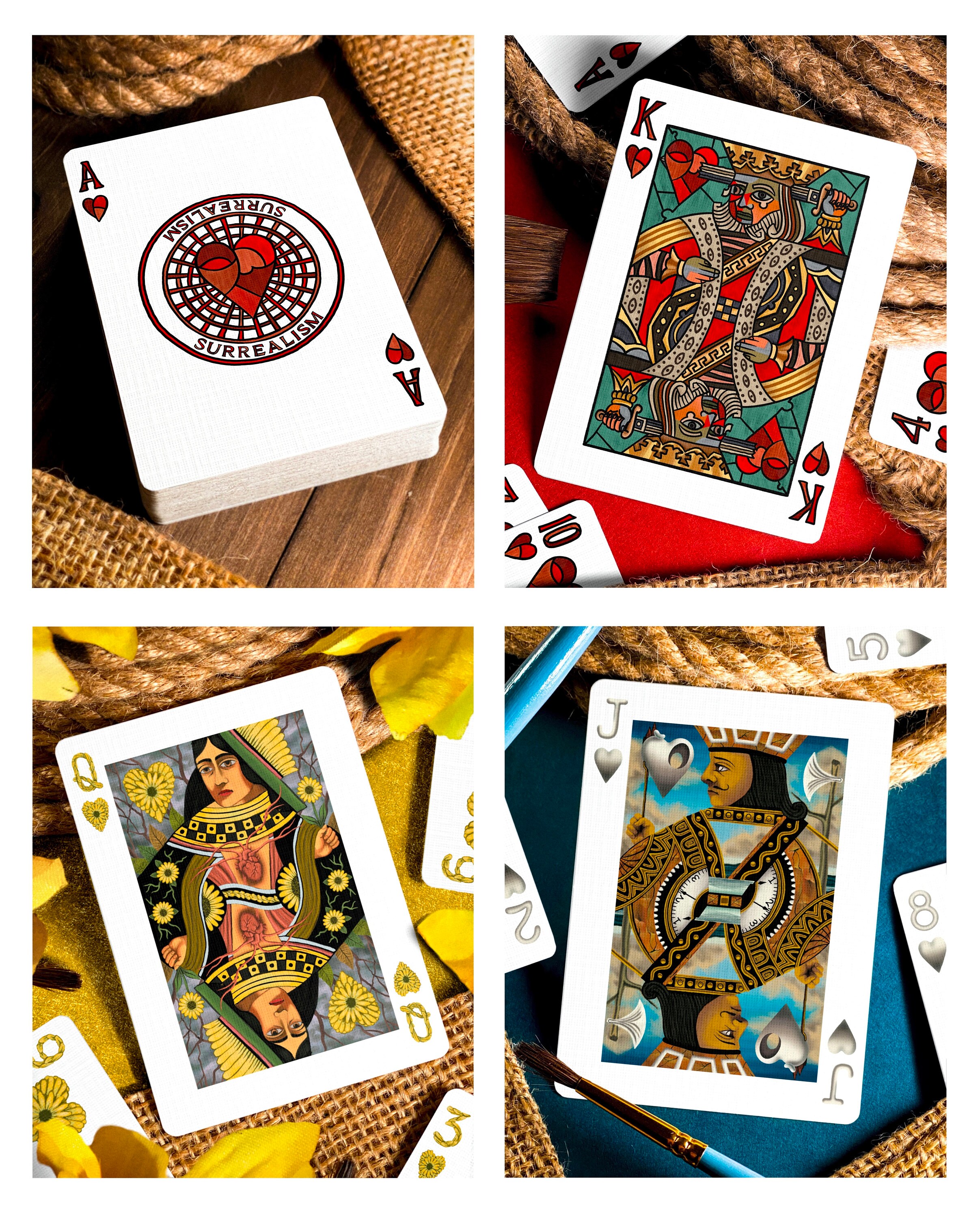 Artist Playing Cards - Etsy