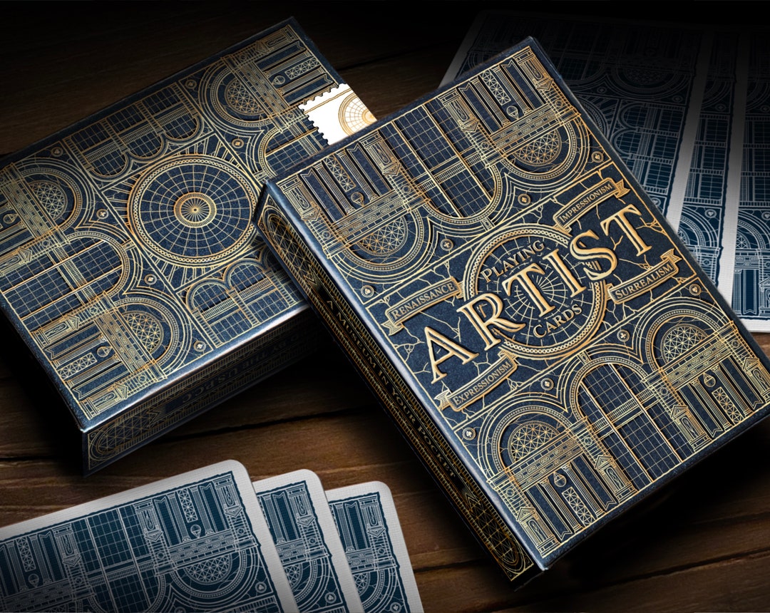 Artist Playing Cards - Etsy