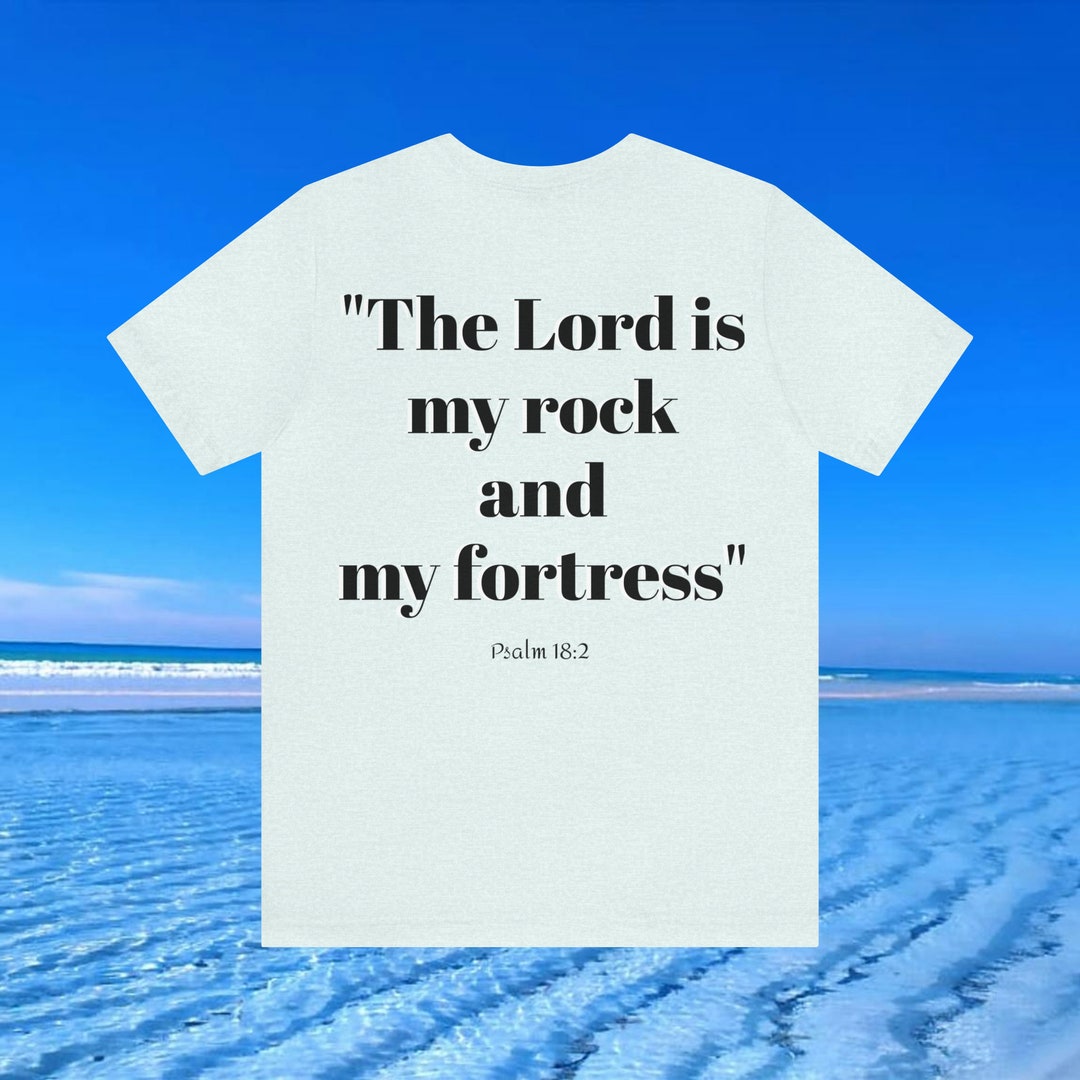The Lord is My Rock and My Fortress Bible Verses Best - Etsy