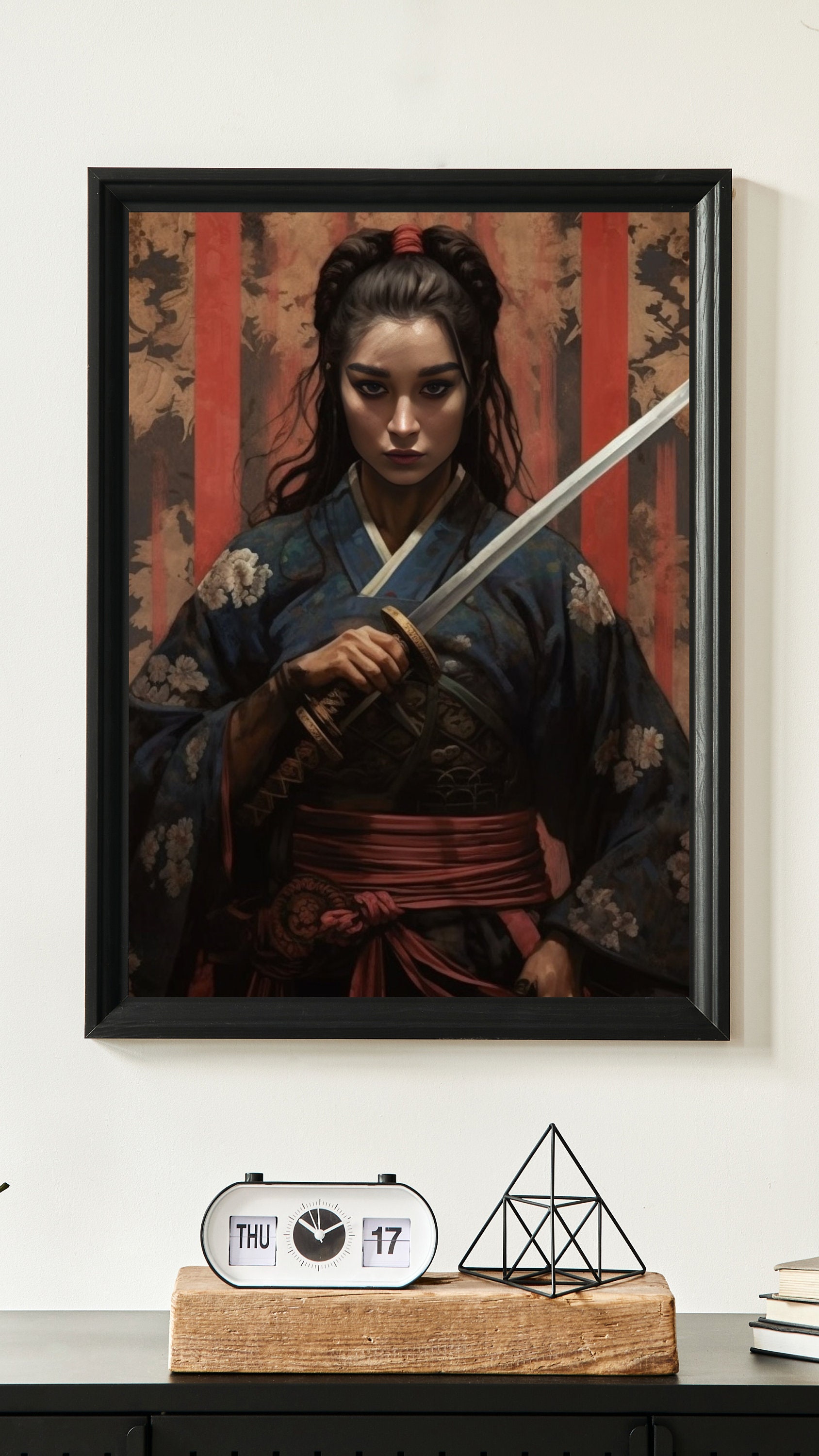 Custom Portrait From Photo, Custom Digital Illustration, Samurai Custom ...