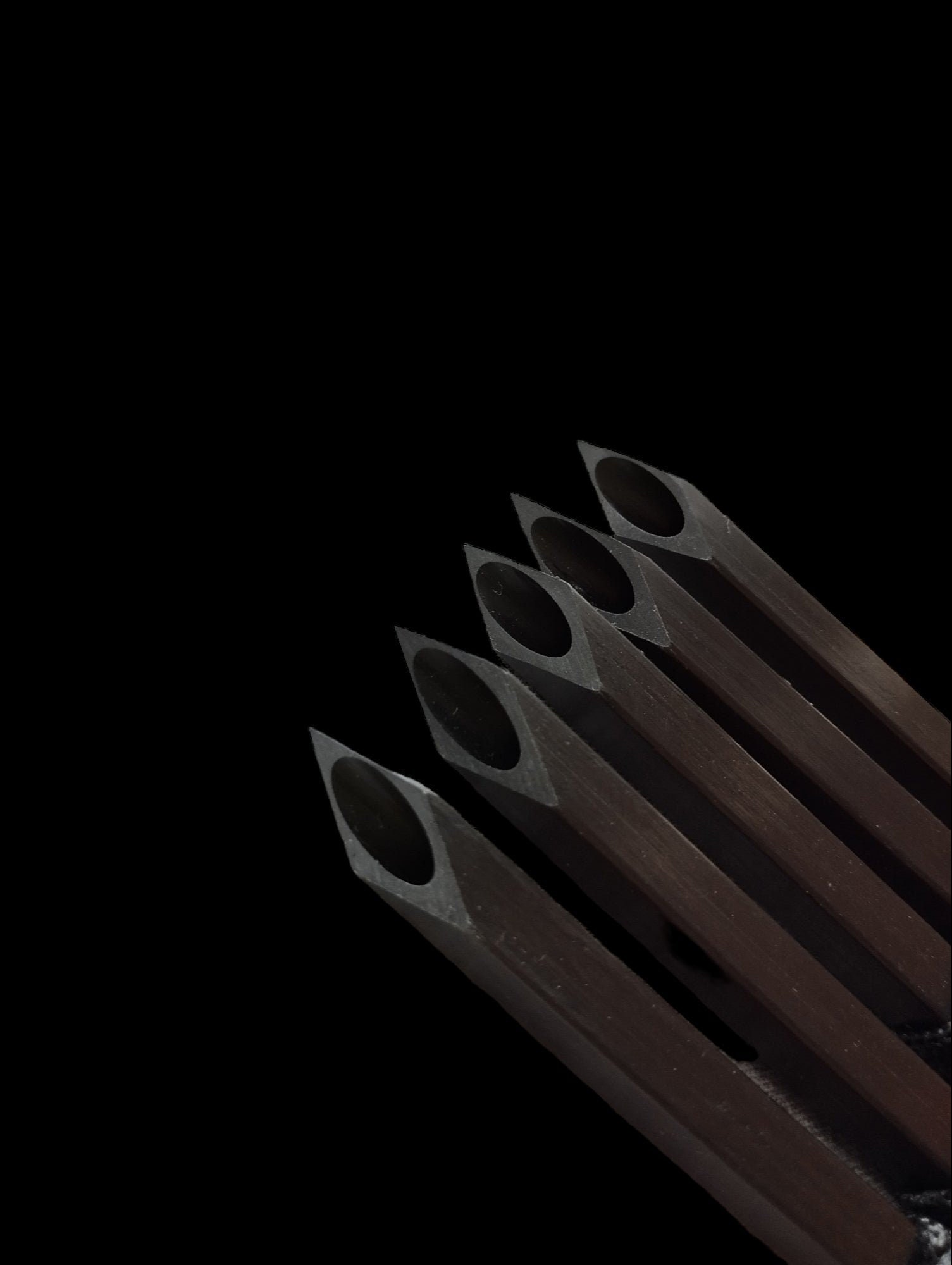 6-7 Long Square Carbon Fiber Spikes / Vampire Straws - Etsy