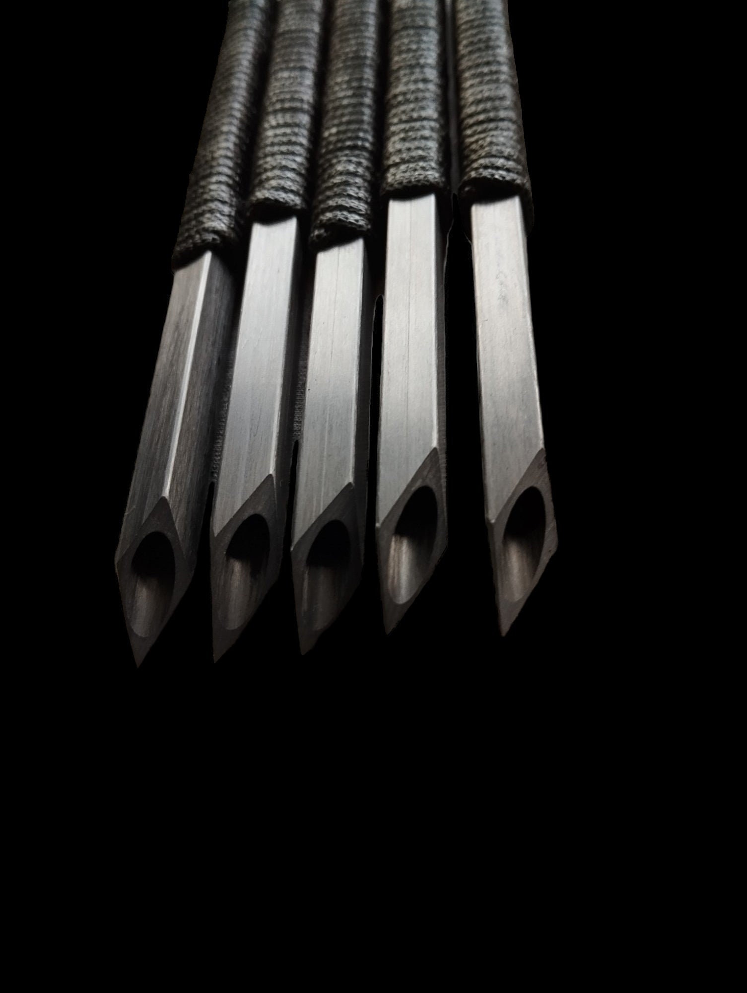 6-7 Long Square Carbon Fiber Spikes / Vampire Straws - Etsy