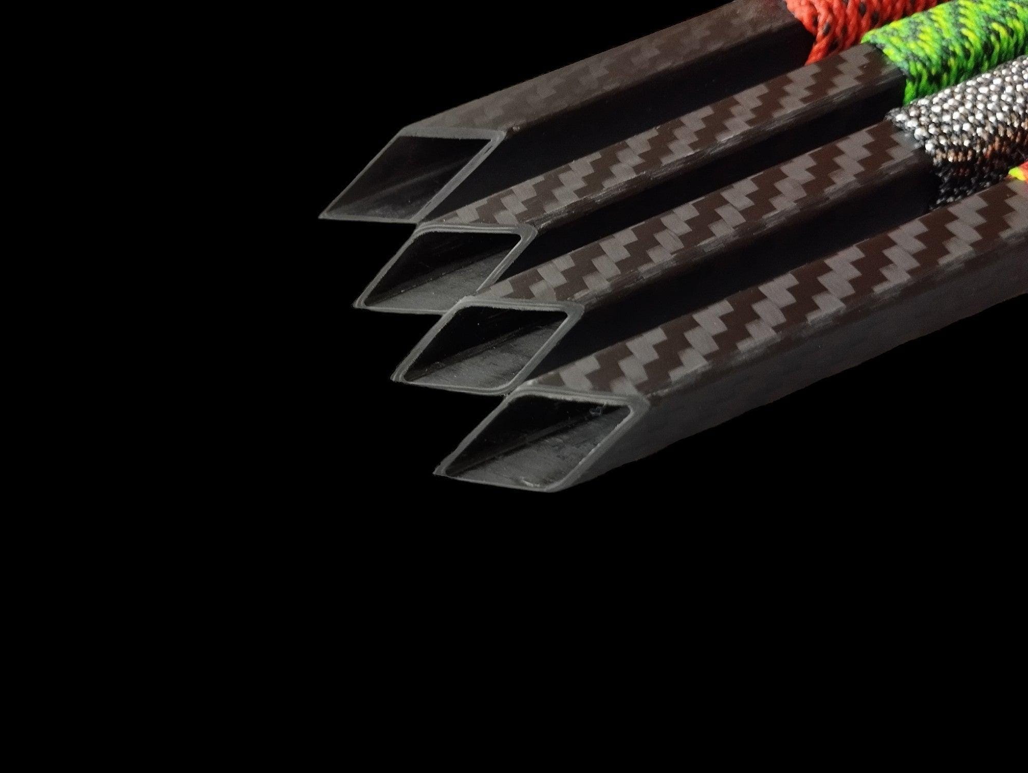 6-7 Long Square Carbon Fiber Spikes - Etsy