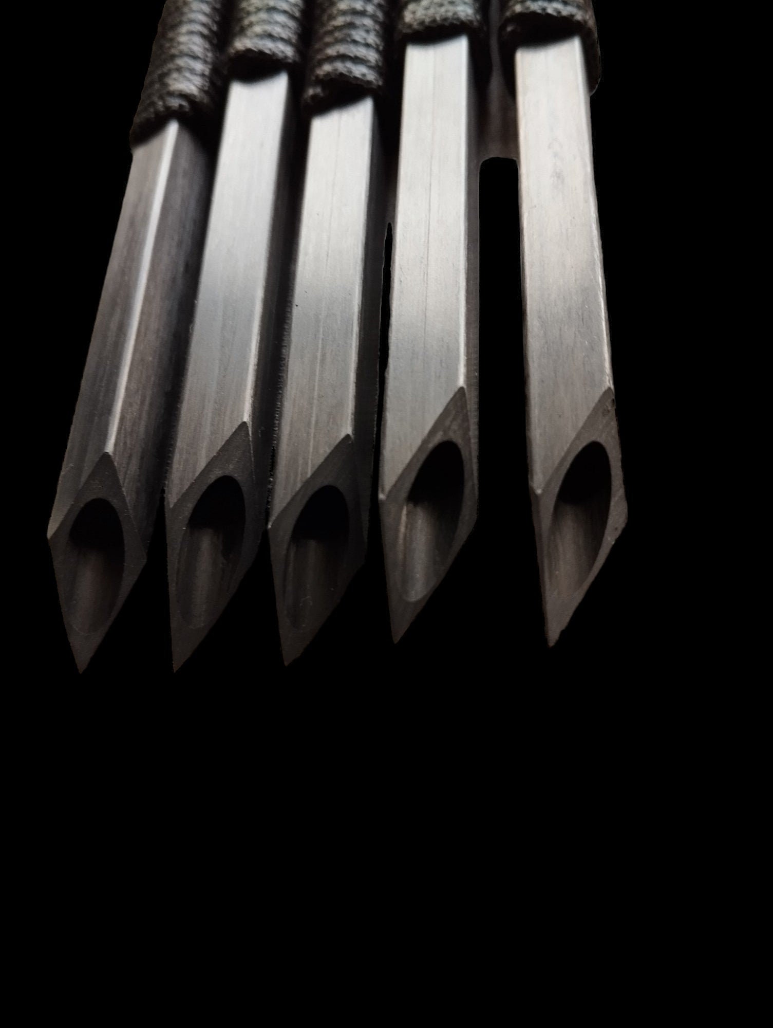 6-7 Long Square Carbon Fiber Spikes / Vampire Straws - Etsy