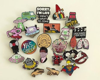 Pins & Badges - Etsy UK