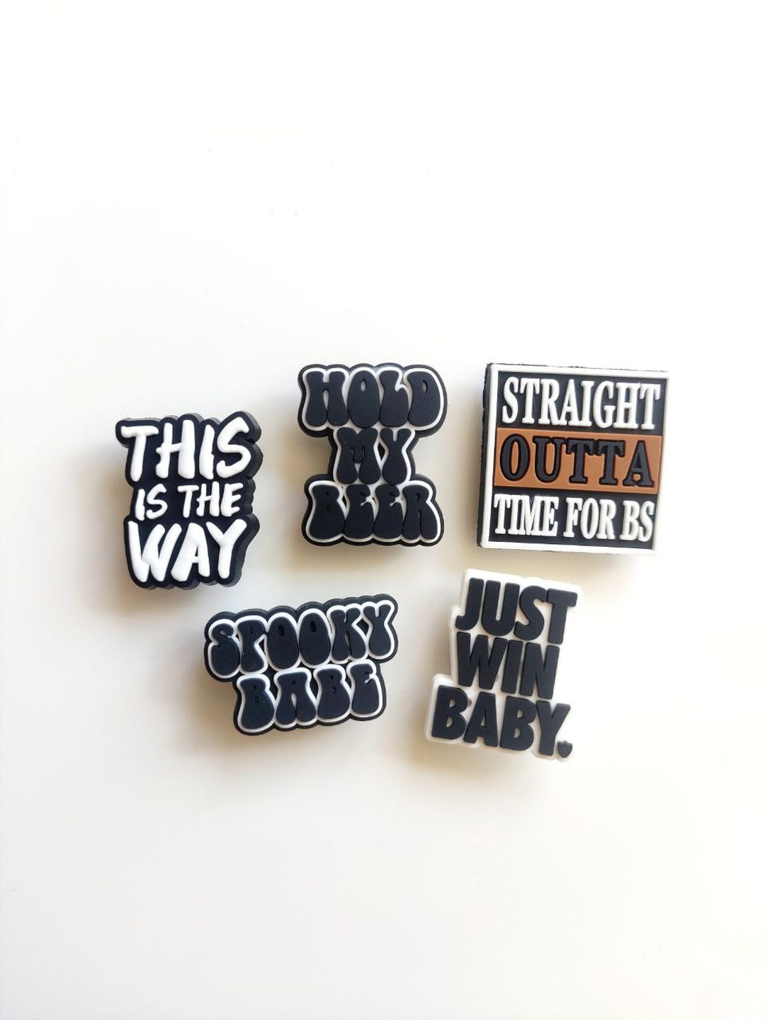 Epic Quotes Style Croc Charms Clog Decoration Mix and Match - Etsy UK