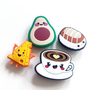 Adorable Food Croc Charms Clog Decoration Mix and Match - Etsy UK